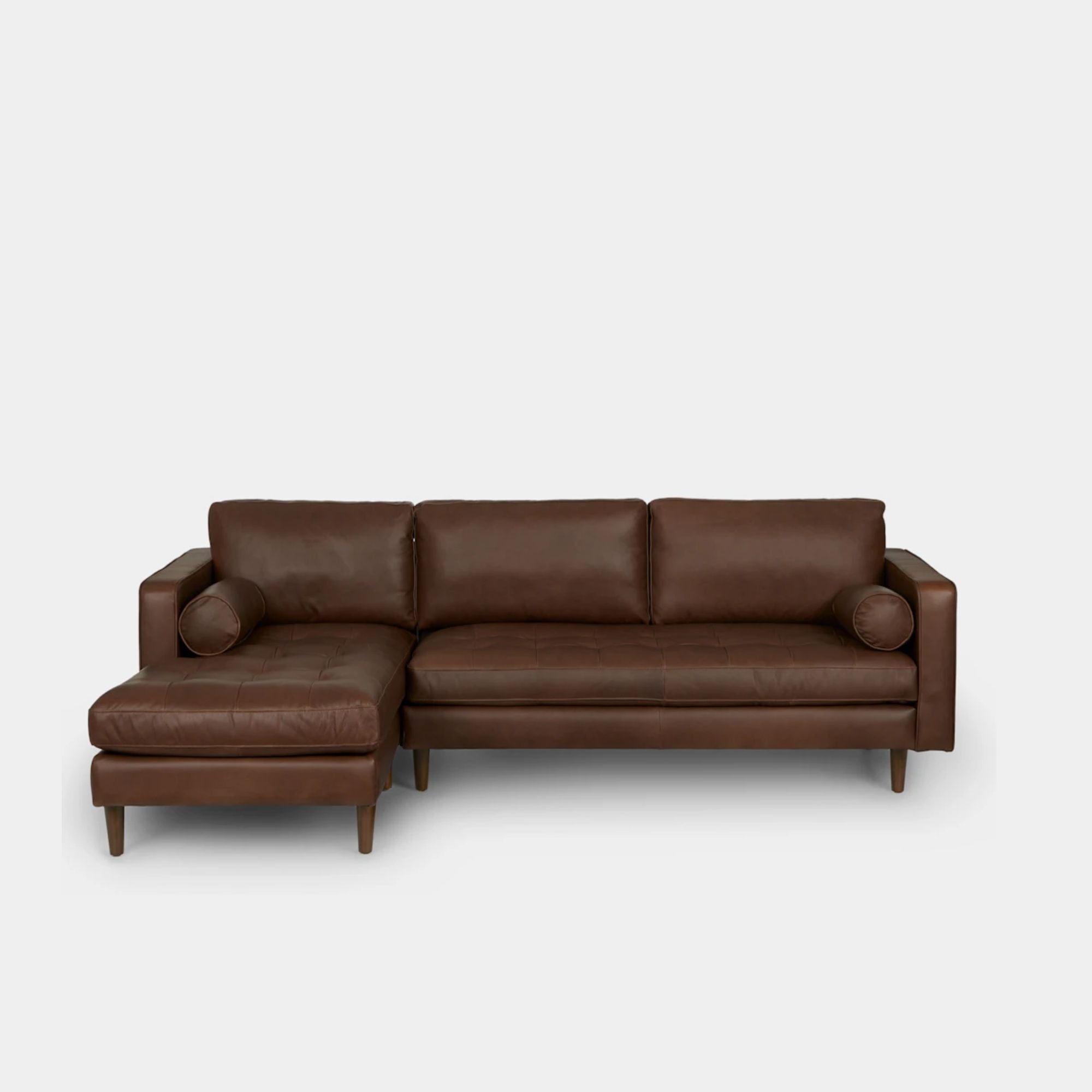 Castle Half Leather Sectional Sofa | Malaysia