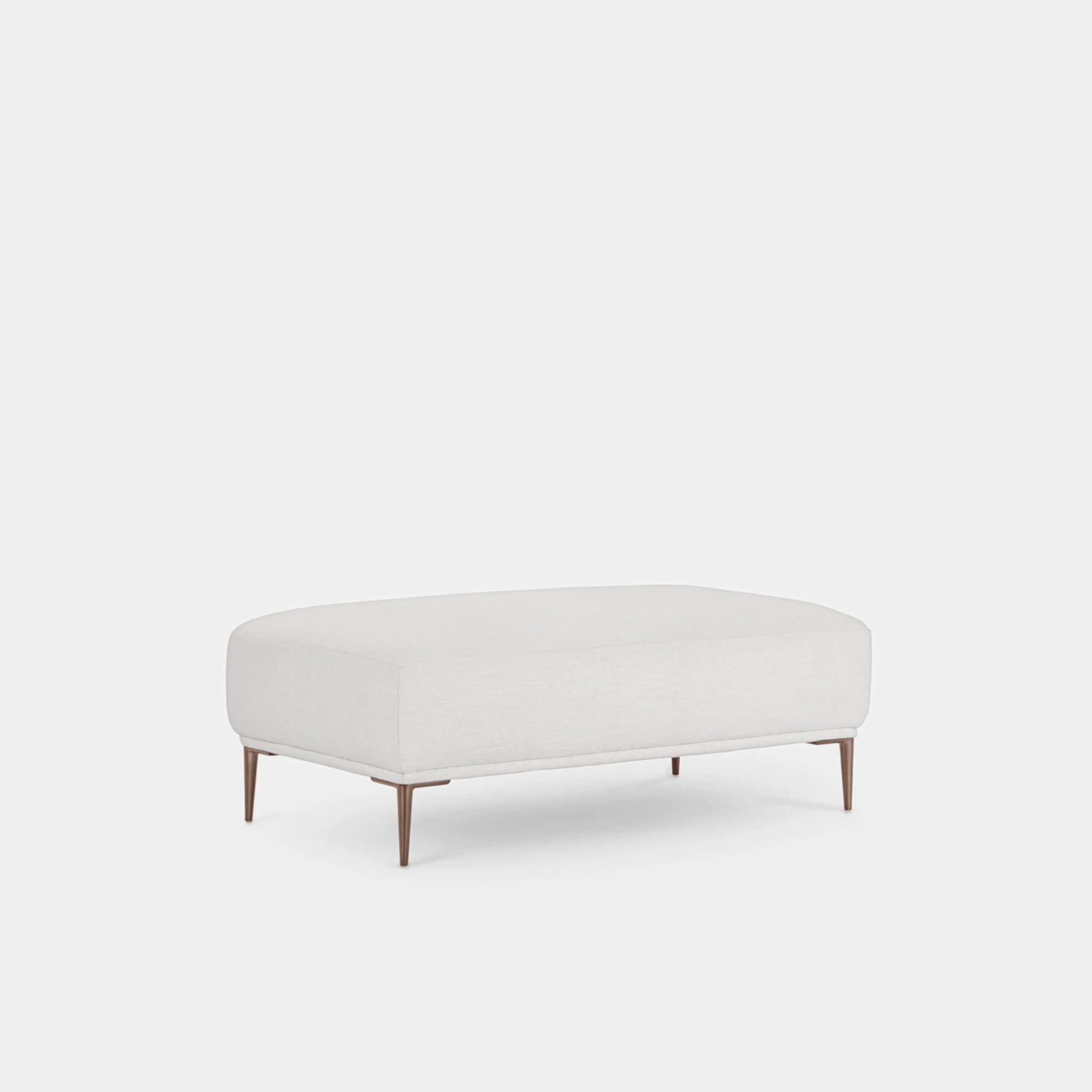 Crystal Fabric Ottoman | Minimalistic Elegance | Singapore