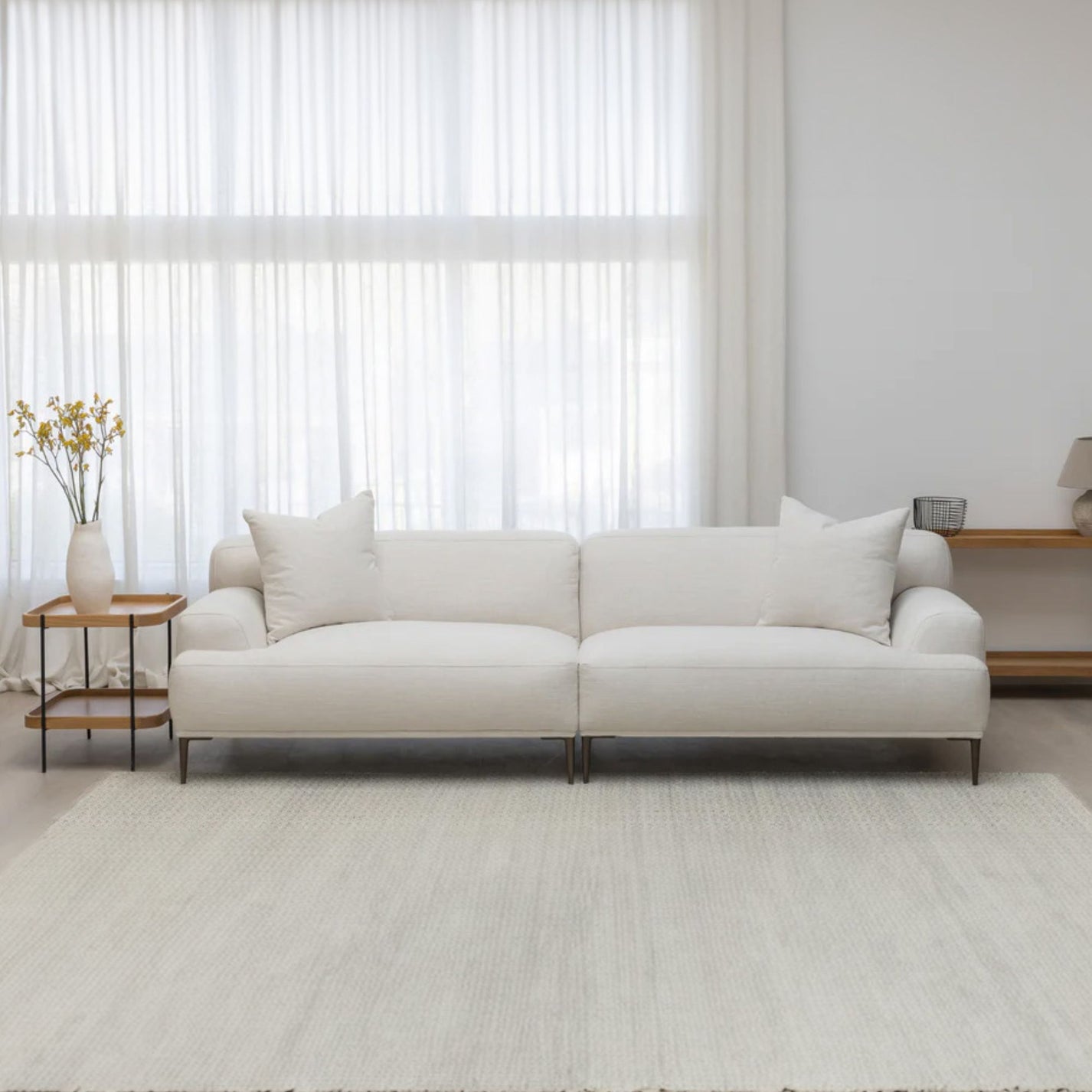 Crystal Fabric Sofa | 3 - 4 Seater Options | Singapore – Cozylant